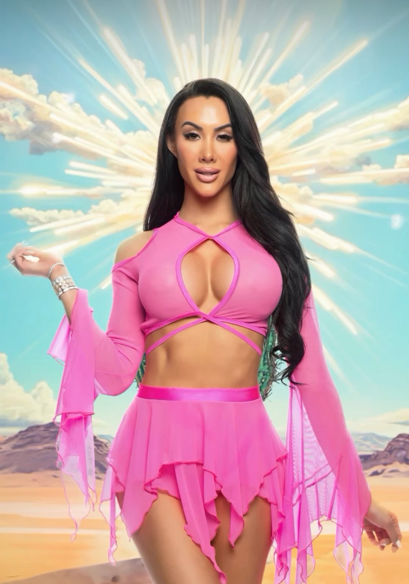 Buy Mesh Flow Skirt for Raves & Festivals | RaveFix – Rave Fix